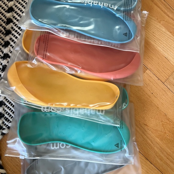 mahabis | Shoes | 4 Mahabi Detachable Soles All Brand New In Packaging ...